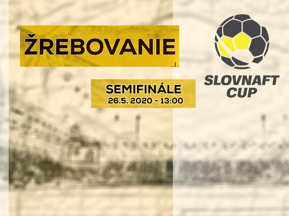 Slovnaft Cup 2019/2020 - Žreb semifinále | FUTBALNET TV - Slovenský ...