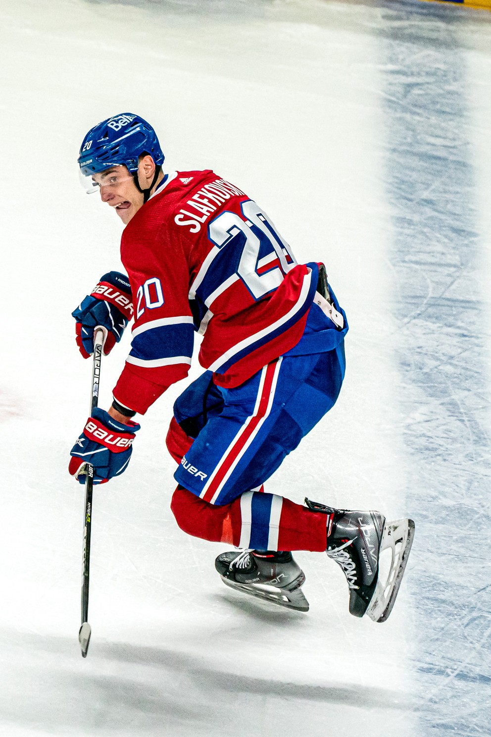 FOTO: Ako Juraj Slafkovský debutoval za Montreal Canadiens dnes v NHL ...