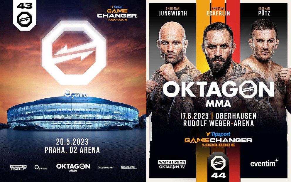 OKTAGON Tipsport GameChanger: Kompletný program a výsledky (MMA 2023) | SPORTNET