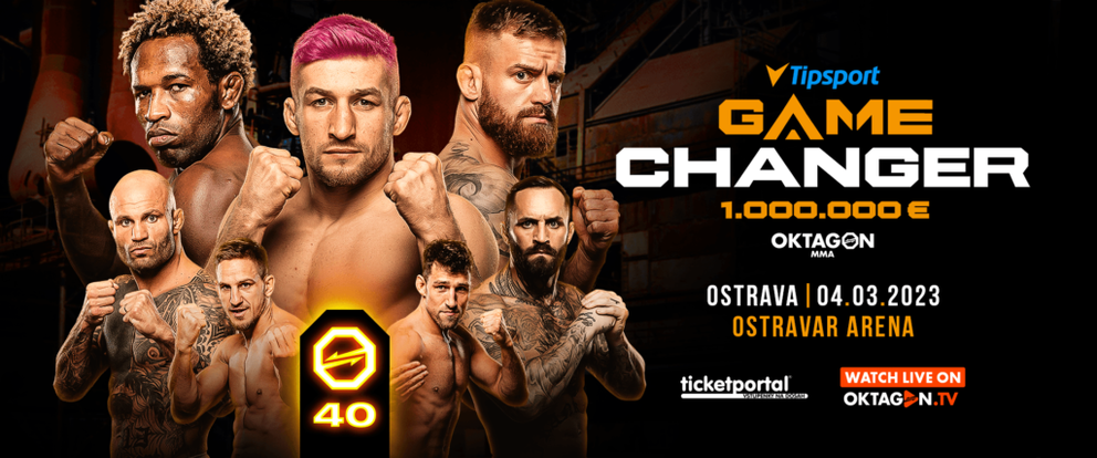 OKTAGON Tipsport GameChanger: Kompletný program a výsledky (MMA 2023) | SPORTNET