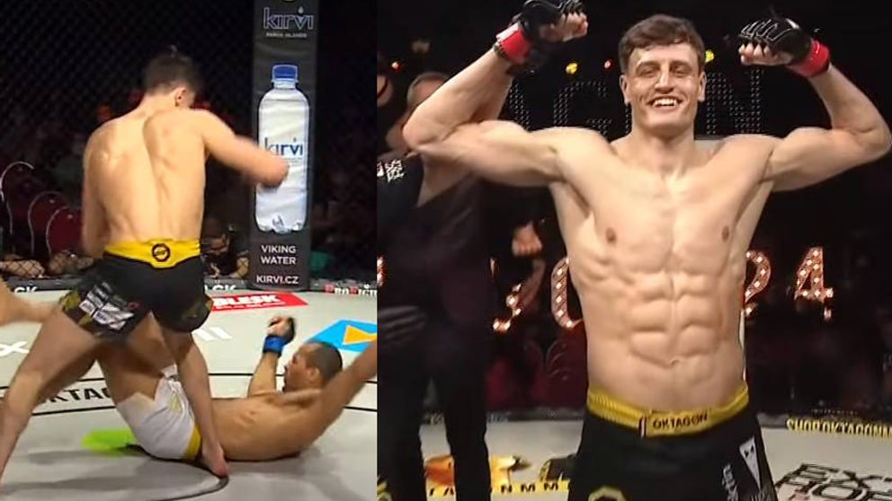 Oktagon 24: Matěj Peňáz naďalej neporazený, súpera ukončil pred limitom ...