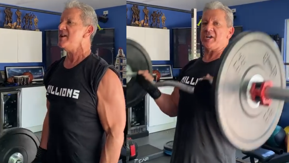 VIDEO: Neuveriteľná forma! 64-ročný Bruce Buffer pumpuje železo | SPORTNET